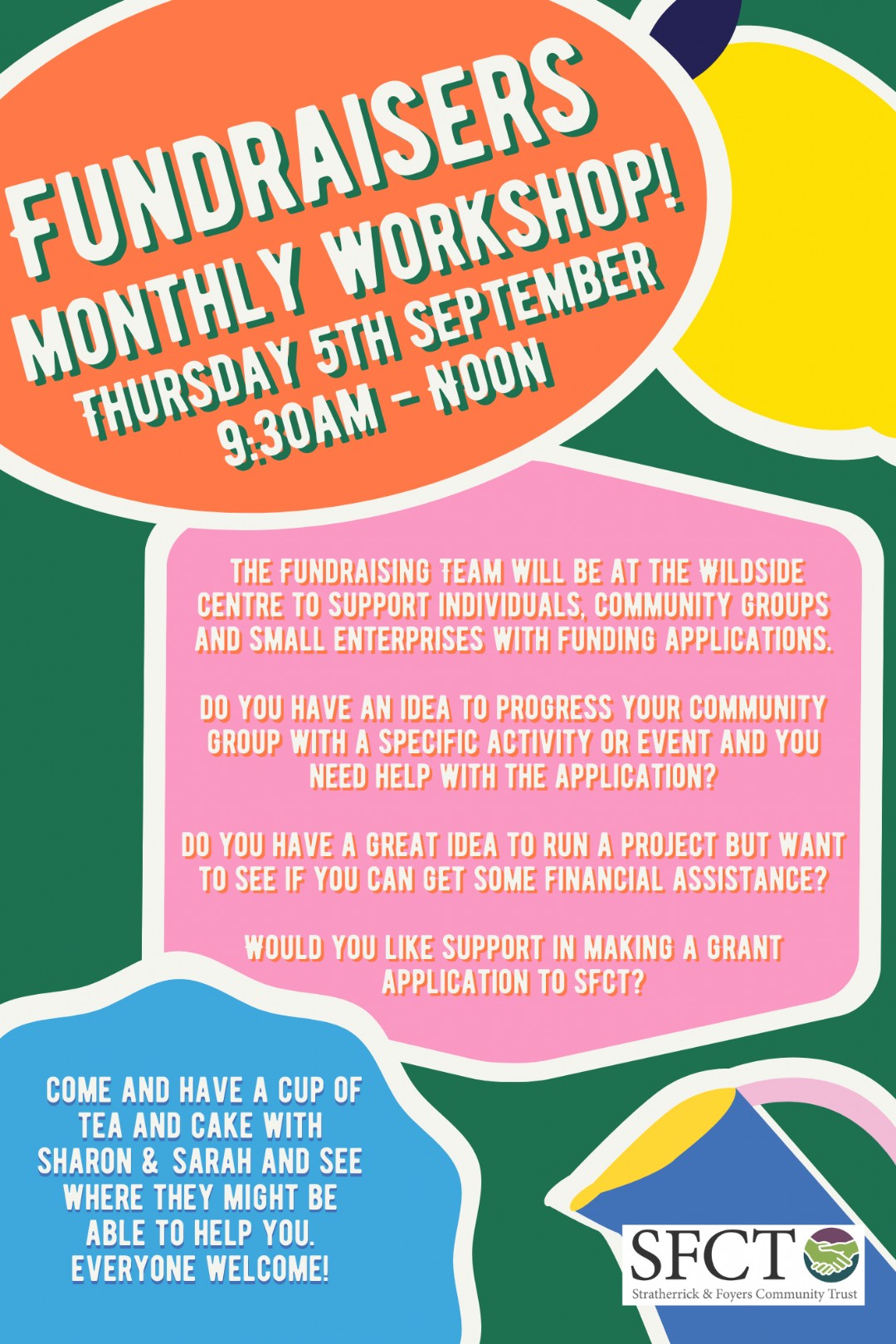 Fundraisers Monthly Workshop! | 05 September 2024 | Stratherrick ...