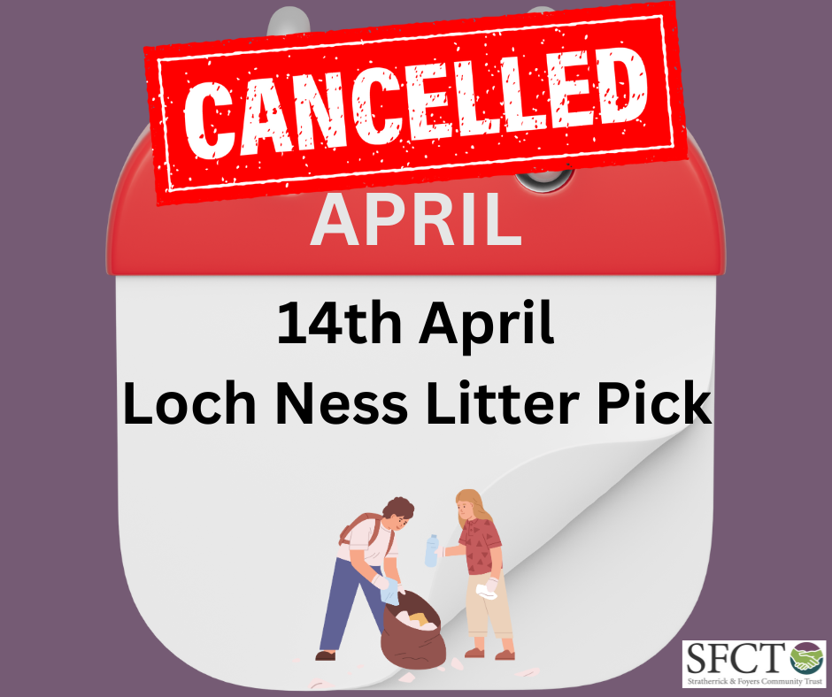 Loch Ness - Litter Pick, 14th April | 08 April 2024 | Stratherrick ...