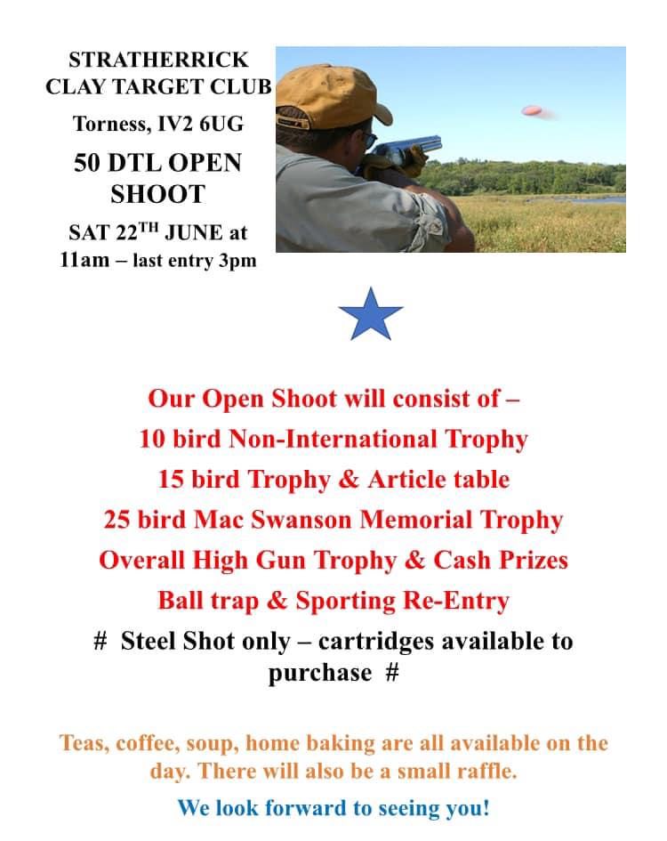 DTL Open Shoot | 22 June 2024 | Stratherrick & Foyers Community Trust