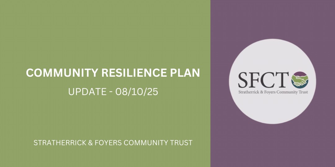 Community Resilience Plan | 08 October 2025 | Stratherrick & Foyers ...