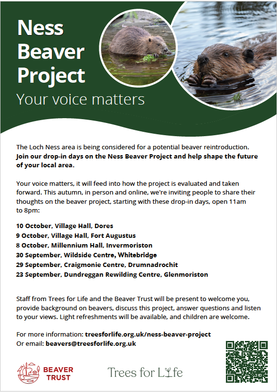 Beavers Around Loch Ness? | 22 September 2025 | Stratherrick & Foyers ...