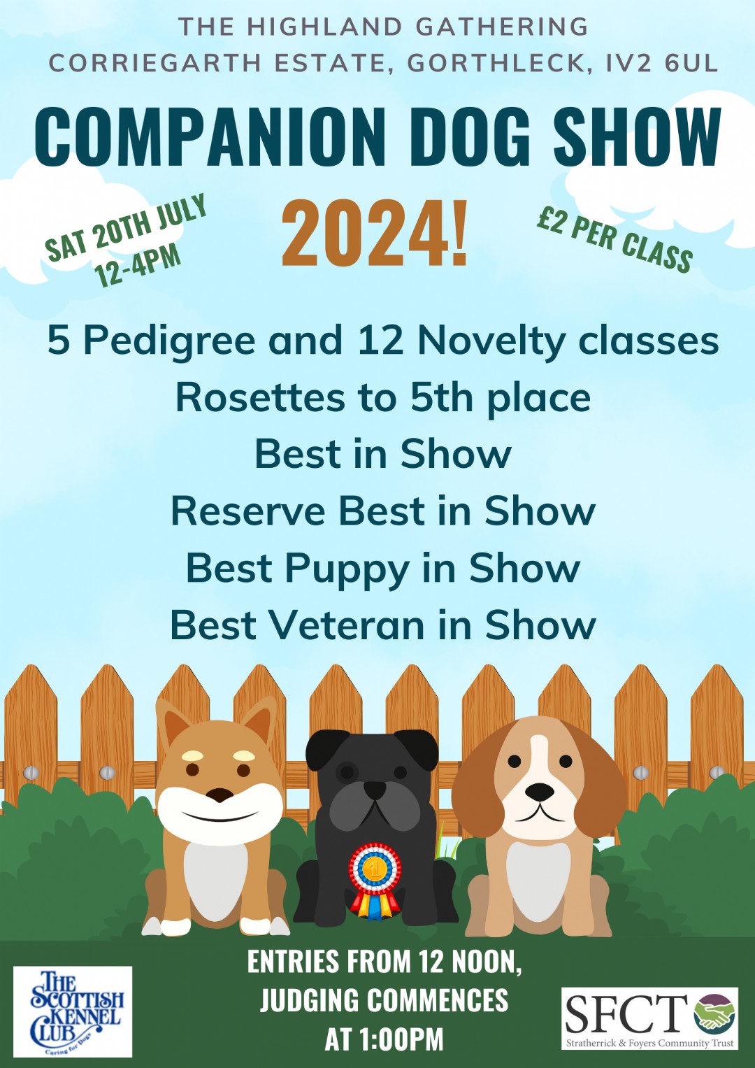Companion Dog Show at Highland Gathering! | 15 May 2024 | Stratherrick ...