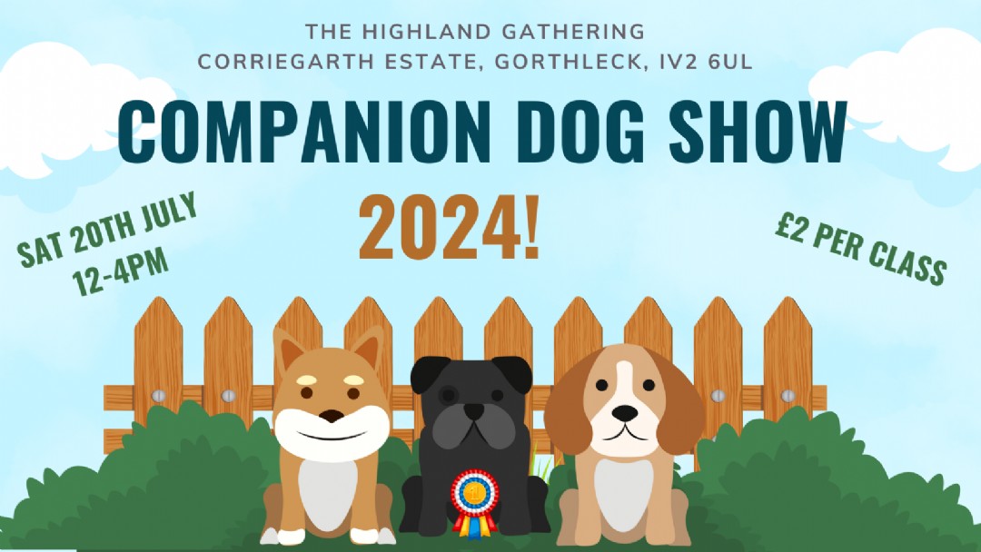 Companion Dog Show at Highland Gathering! | 15 May 2024 | Stratherrick ...