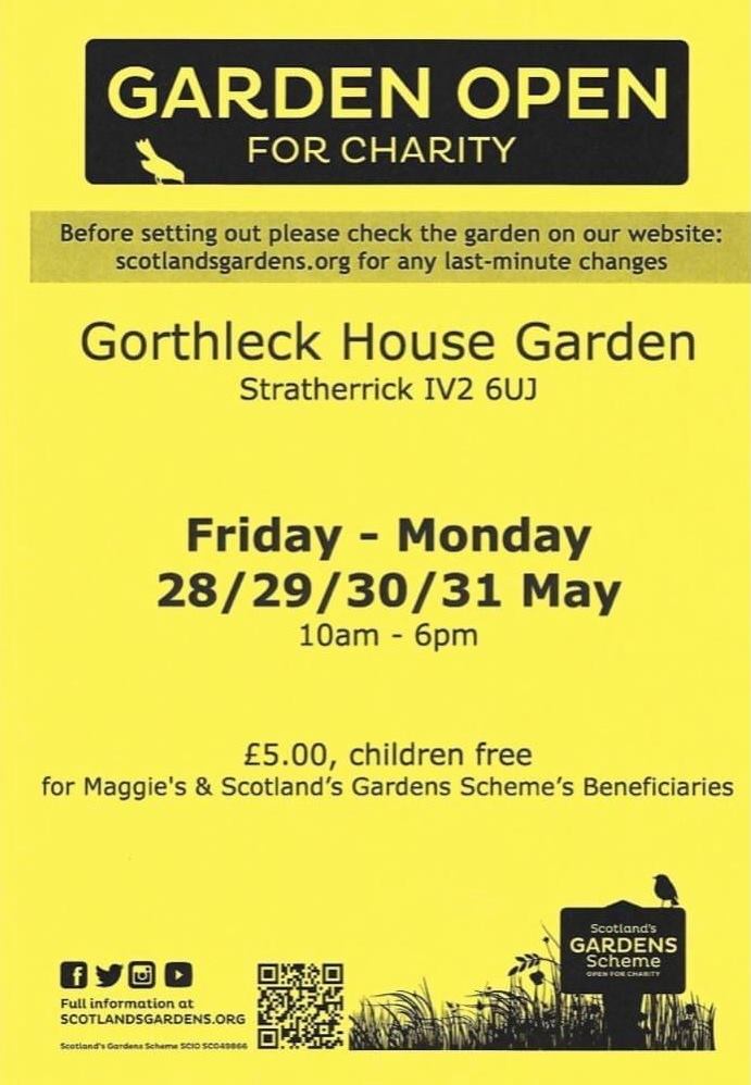 Gorthleck Garden Open Day | 31 May 2021 | Stratherrick & Foyers ...